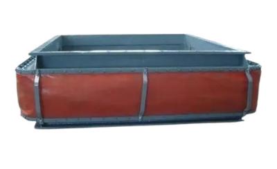 China DN200-6000 Silicone Skin Non Metallic Expansion Joint Fabric Compensator for sale