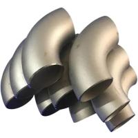 China Titanium Pipe Fittings Elbow Tee Reducer Gr2 Gr5 ASTM ANSI Standard Custom Size for sale