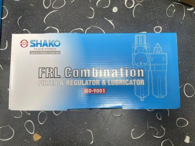 China Shako UFRL-04 FRL Unit 1/4 Inch 0-10 Bar Auto Drain Filter Regulator Lubricator for Pneumatics for sale