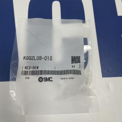 China SMC KQG2L08-01S SUS316 90 Degree Push In Fitting R1/8 Thread 8mm Tube for sale