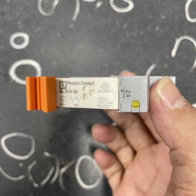 China Phoenix Contact PLC-RSC-24DC/21-21 24V DC DPDT Relay 6A DIN Rail Interface Module for sale