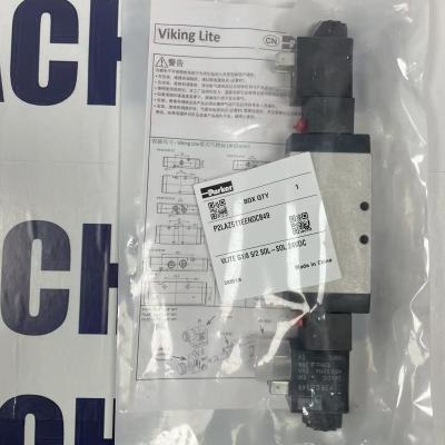 China Parker P2LAZ511EENDCB49 5/2 Single Solenoid Valve 24V DC ISO 5599/1 G1/4 10 Bar for sale