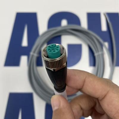China Pepperl+Fuchs V1-G-5M-PUR M12 Female 4-Pin PUR Cable 5m 250V 4A for sale