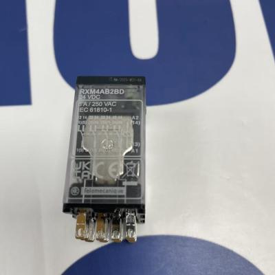 China Schneider Electric RXM4AB2BD 24V DC 4 C/O Plug-in Relay 6A Industrial Control for sale