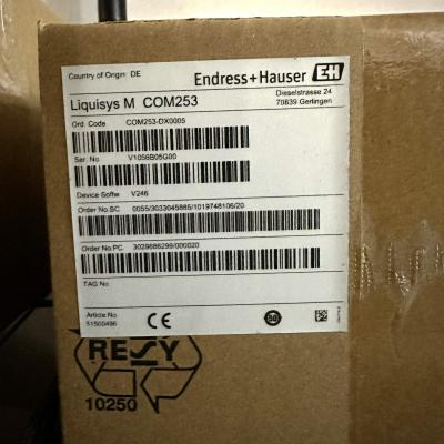 China Endress+Hauser COM253-DX0005 Liquisys DO Transmitter 4-20mA HART 100-230V AC Wall Mount for sale