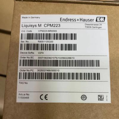 China Endress+Hauser CPM223-MR0005 Liquisys M pH ORP Transmitter 2x 4-20mA 100-230V AC for sale