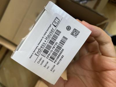 China Endress+Hauser CPS11D-7BT2G Memosens pH Electrode 0-14 pH Pg 13.5 Refillable for sale