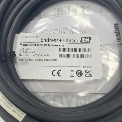 China Endress+Hauser CYK10-G102 Memosens Sensor Extension Cable 20m PVC Jacket IP68 for sale