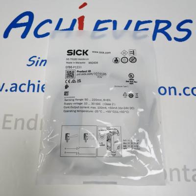 China SICK GTB6-P1231 W6 Photoelectric Sensor 15-250mm BGS PNP M8 10-30V DC for sale