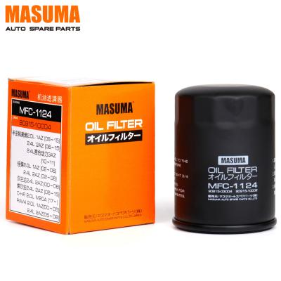 China MFC-1124 MASUMA Auto Oil Filter for Japanese Car 90915-10002 90915-10004-79 90915-03004 for sale