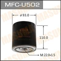 China MFC-U502 MASUMA Auto Engine System Oil Filter 6636968 for TOYOTA 1.6 16V AW11 9*9*11.5 cm for sale