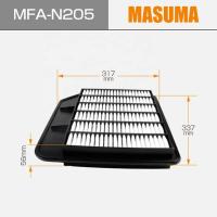 China MFA-N205 MASUMA Universal Air Filter 16546-1LA0A 16546-1LK0E for INFINITI for sale