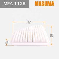 China Stock MFA-1138 MASUMA Auto Air Filter for LEXUS 17801-31120 17801-AD010 4560116760978 for sale