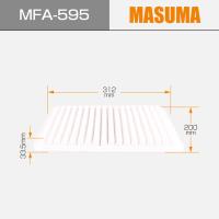 China LA-420 MFA-595 MASUMA Auto Car Accessories Air Filter Z622-13-Z40 ZJ01-13-Z40 ZJ01-13-Z40-9A For MAZDA for sale