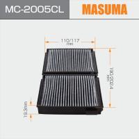 China MC-2005CL MASUMA Activated Carbon Air Cabin Filter for TOYOTA ARISTO 88508-22020 88508-30020 for sale