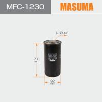 China No MFC-1230 MASUMA Spin-on Auto Engine Systems car oil filter AY100-NS031 15209-0T000 15209-0T00A 15209-T9001 For NISSAN ATLAS for sale