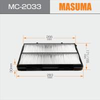 China MC-2033 Cabin Filter for MAZDA TRIBUTE 2000-2005 by MASUMA E114-61-J6X E112-61-J6XA for sale