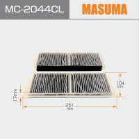 China MC-2044CL MASUMA Auto system Cabin Air Filter for MAZDA AXELA Saloon BL for sale