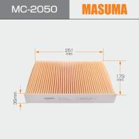 China MC-2050 MASUMA Cabin Air Filter 27277-4BA0A for NISSAN X-TRAIL Engine 2.5 T32 JAPAN for sale
