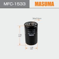 China MASUMA MFC-1533 Spin-on Oil Filter for Audi 8-97116-126-0 8-97116-126-1 8-97116-126-2 for sale