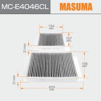 China MC-E4046CL MASUMA Ecommerce Activated Carbon Cabin Filter 6447VX 647990 for PEUGEOT 207 for sale