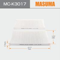 China 24*23.5*2.8 cm Cabin Filter for KIA SORENTO I Best Guaranteed MC-K3017 MASUMA Guaranteed for sale