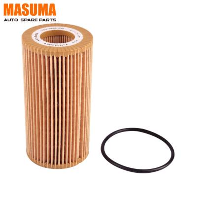 China MASUMA Paper Core Auto Engine Systems Oil Filter Car for AUDI A8 3.0 TDI quattro 4GC for sale