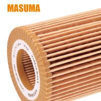 China MASUMA Paper Core Auto Engine Systems Oil Filter Car for AUDI A8 3.0 TDI quattro 4GC for sale