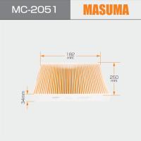 China MC-2051 MASUMA Auto Replacement Air Cabin Filter for NISSAN QASHQAI 2.5 T32 31.5*22*4cm for sale