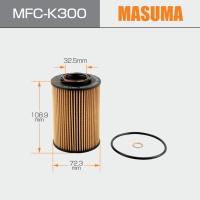 China MASUMA Paper Core Automotive Parts Oil Filters 26310-27400 for HYUNDAI SANTA FE II for sale