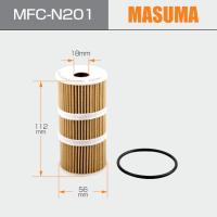 China Paper Core Oil Filter 15209-00Q0G 15209-00Q0D for NISSAN QASHQAI by MFC-N201 MASUMA for sale
