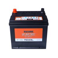 China 12V 60AH 636 CCA Auto Batteries for Car MASUMA BT-102L Electrical Systems 75D23L for sale