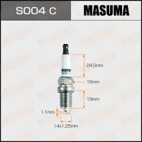 China 90098-66056 S004C MASUMA 90919-01165 Auto Engine Nickel Alloy Spark Plug for Toyota for sale