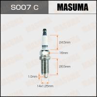 China M 14 x 1.25 R Thread Size Spark Plug for 2.4 CVVT 4WD Engine S007C MASUMA OEM Auto Spare Parts for sale