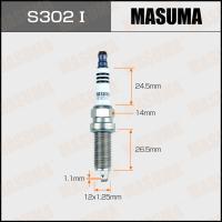 China S302I MASUMA Nickel Alloy Spark Plug For MITSUBISHI LFR5AGP 1999-2000 for sale