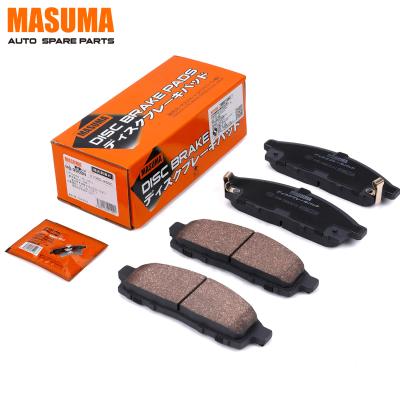 China MASUMA Ceramic Disc Brake Pads Set D1060-JX00C AY040NS158 for 2000-2007 FOCUS Saloon DFW for sale