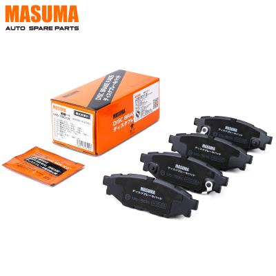 China 4 Pairs of Low Met Brake Pads 26696AG010 26696AG010 for Subaru MS-7501X by MASUMA for sale