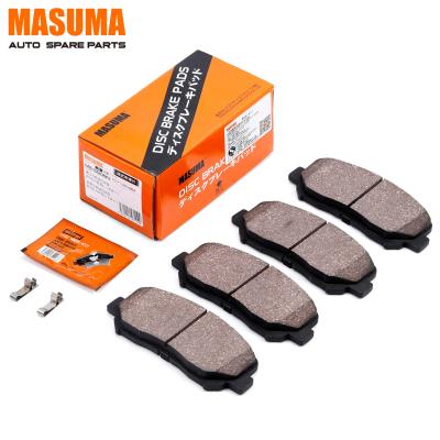 China Yes MS-5908N MASUMA Auto Car Accessories Front brake pads set K0Y1-33-28Z K0Y13328ZA J10 for sale