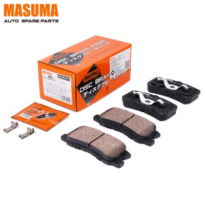 China Front Disc Brake Pads Set MR510544 V2018671AA for MITSUBISHI OUTLANDER II CW W by MASUMA for sale