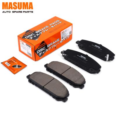 China MS-2911X MASUMA Auto Repair Part Ceramic No Noise Brake Pads Set D1509-8403 D1060ZC60J for sale