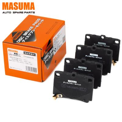 China MS-3391N MASUMA Automatic Front Ultra brake pads MR389575 for MITSUBISHI ASV40L V6 W for sale