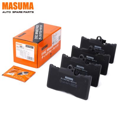 China Yes 2005-2013 MS-1547N MASUMA Ultra Brake Pads System Front And Rear 04465-30410 ASV40L for sale