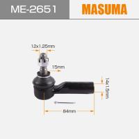 China Tie Rod End 45046-29305 45046-19175 45046-29265 45046-09700 for Toyota CAMRY COROLLA ME-2651 for sale