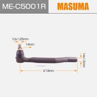 China ME-C5001R MASUMA Steering tie rod end 53540-S84 53540S84A01 53540-S84-A01 for HONDA ACCORD for sale