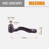 China JAPANESE CAR ME-9808R MASUMA Car Accessories tie rod end for LEXUS LX450D VDJ201L for sale