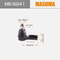 China Yes ME-6241 MASUMA Auto Steering tie rod end 53541-S5 53541S5A003 53541-S5A-003 for HONDA CIVIC FERIO for sale