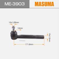 China Inner Tie Rod End 45460-29435 45460-49035 45460-49075 for LEXUS RX300 by ME-3903 MASUMA for sale