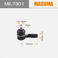 China ME-7301 MASUMA Tie Rod End MB598023 MB912076 MR485672 4422A028 for Lancer Wagon 2006- for sale