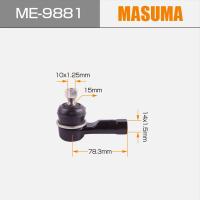 China 4422A002 MR548285 MASUMA Left Tie Rod End for MITSUBISHI AIRTREK Top-Notch Performance for sale