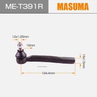 China 45460-09180 Left Position ME-T391R MASUMA Assembly tie rod end for LEXUS RX270 AGL10W for sale